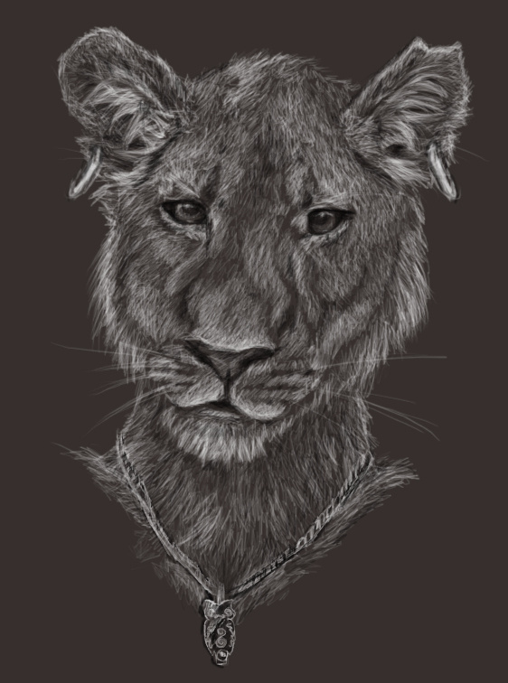 Lioness Bust by youka