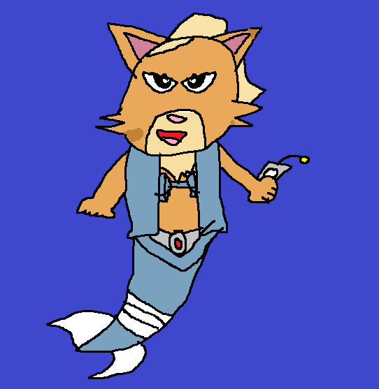 Mercat Tess Showing Her Latest Invention by jeremycrimson