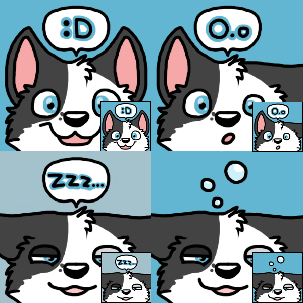 Emote icons by Pensive by Sitku