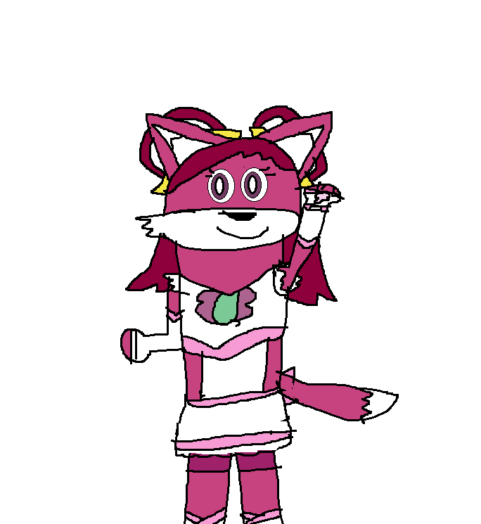 Mobian Cure Dream Raising Fist by jeremycrimson