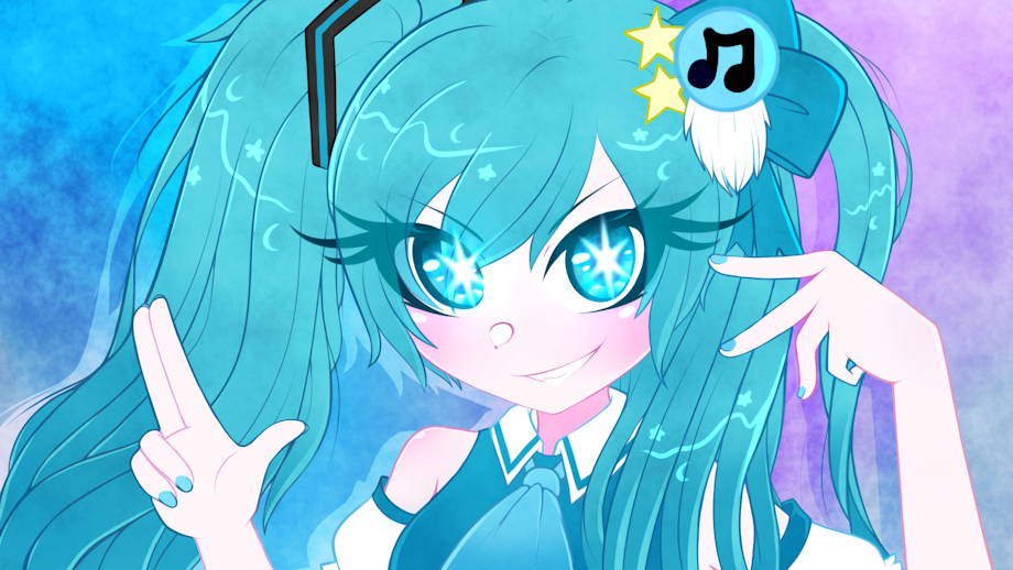 Hoshino Miku by KuroNekoKimi
