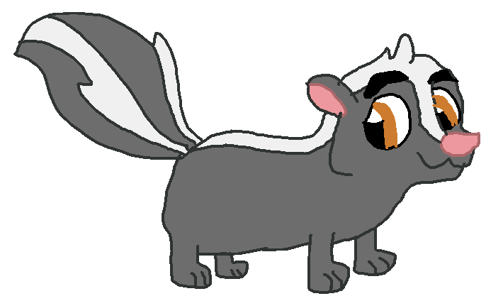 The ZhuZhus Animals: Skunk (The ZhuZhus) by KiffAndFriends