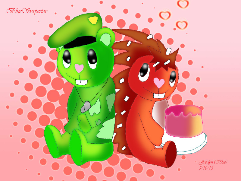 Flaky and Flippy by BlueSerperior