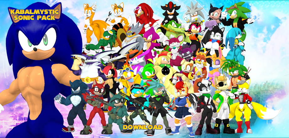 KabalMystic Sonic Pack (1/5/25) by HiroshiSan