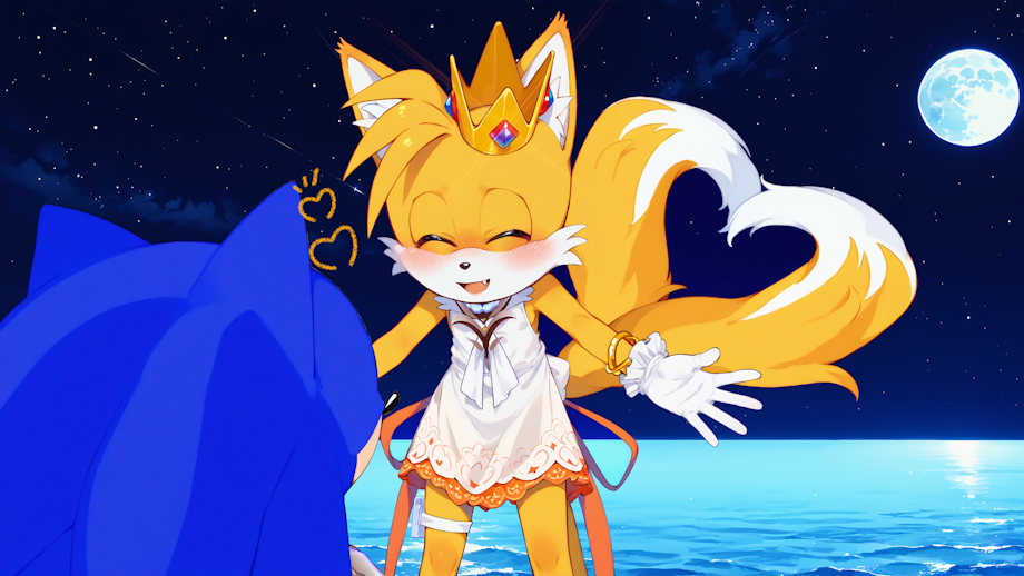 『Tails and Sonic’s First Date』 --Illustration Collection 「3」 by ...