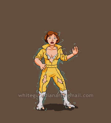 April O'Nell become Blastoise TF stage 4 by WhiteGuardian