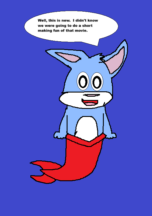 Buster As A Merrabbit Checking His Surroundings by jeremycrimson