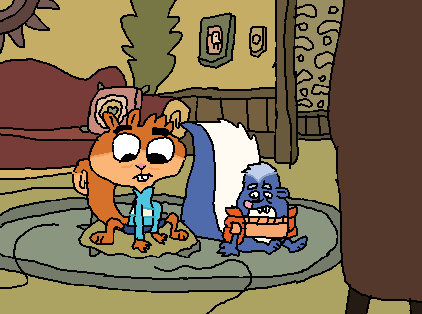 Scaredy Squirrel Digging by ToonDisneyXD155