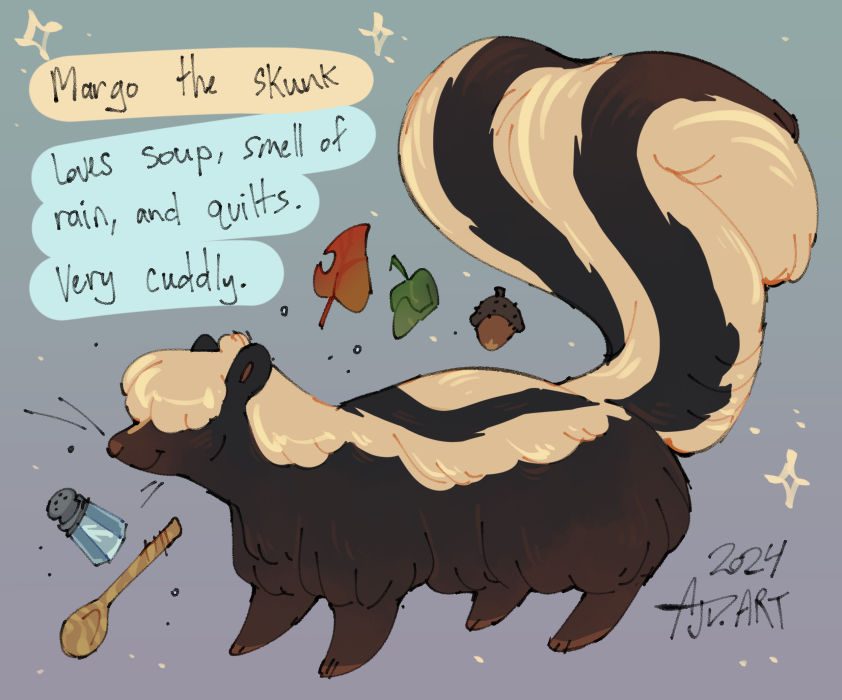 Margo the Skunk by Flipside