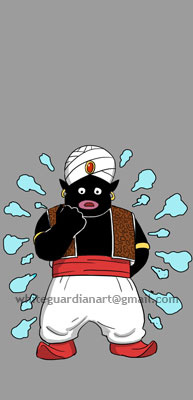 Mr Popo become Black Snake TF stage 2 by WhiteGuardian