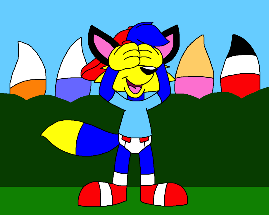 Hide and Seek with Alex the Fox by CartoonFoxArt2002