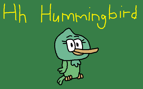 H is for Hummingbird #2 (My Version) - Miss Hummingbird by ToonDisneyXD2009