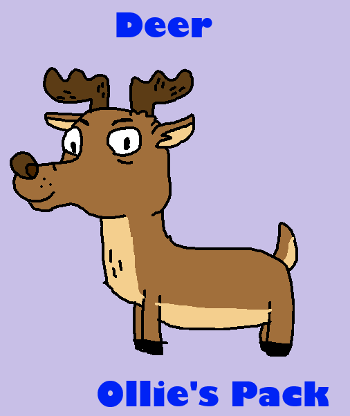 Ollie's Pack Animal Collection: Deer by ToonDisneyXD2009