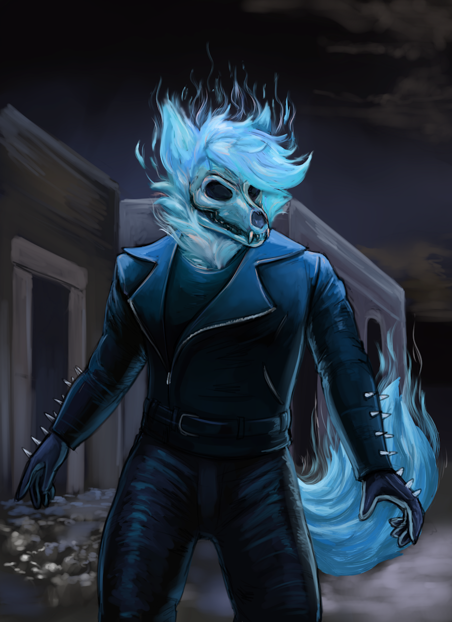 skull doge by R4CCKY