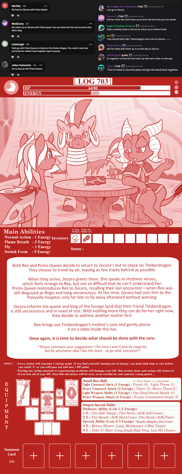 [Event] The Adventure Logs Of Proto Queen 703 by vavacung