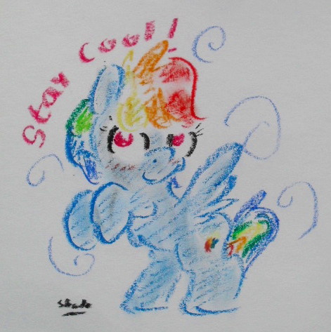 Crayon Dash by slightlyshade