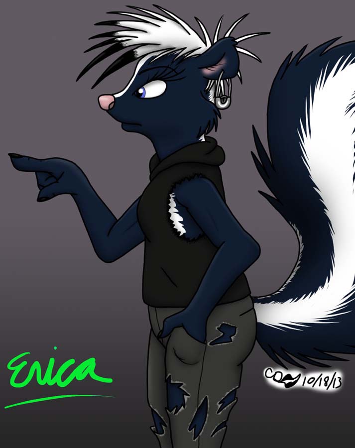 Erica skunk by Chucky