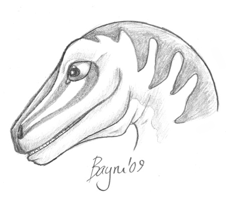 Raptors' bust by TheRedRaptor