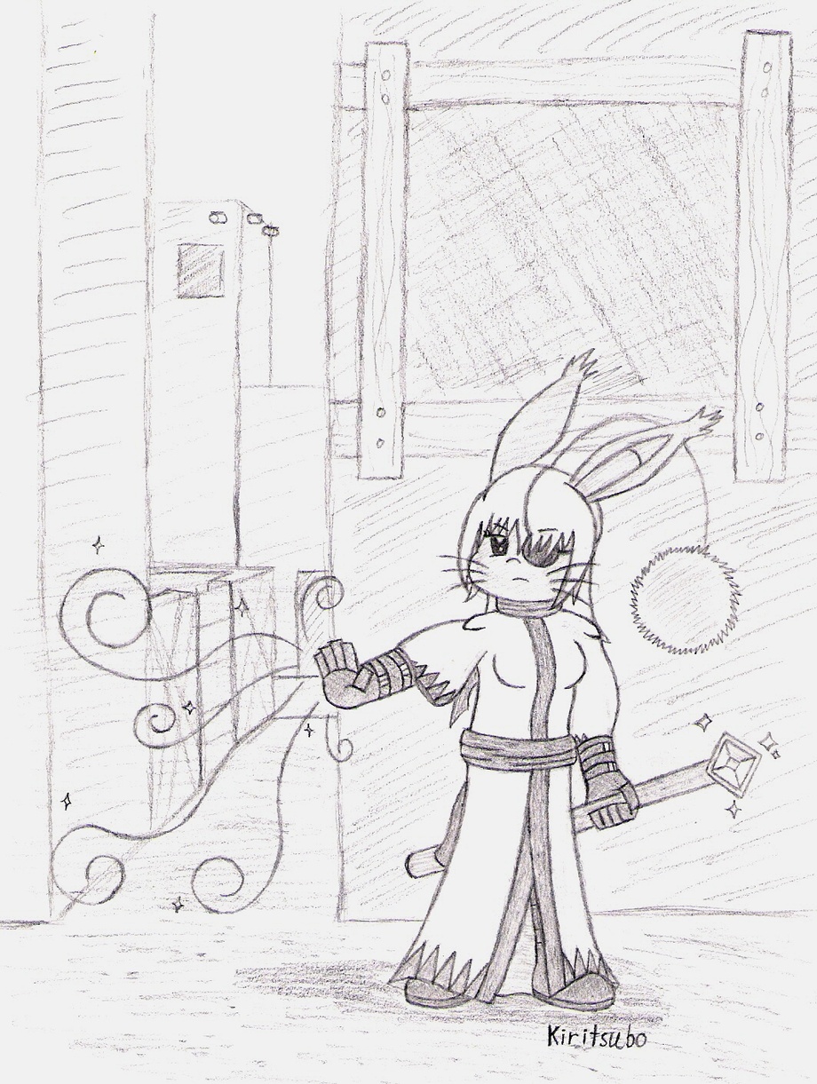 Kiritsubo, Mage Moogle by WingCommanderRudoji