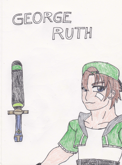 Baseball King-George Ruth by nanokoex